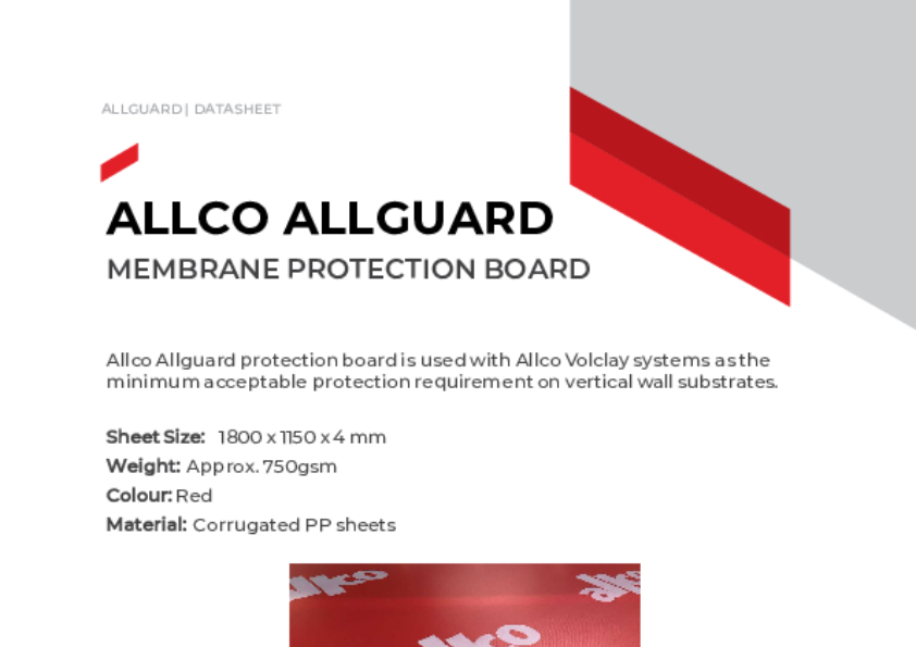 Allco Waterproofing Solutions | Document library