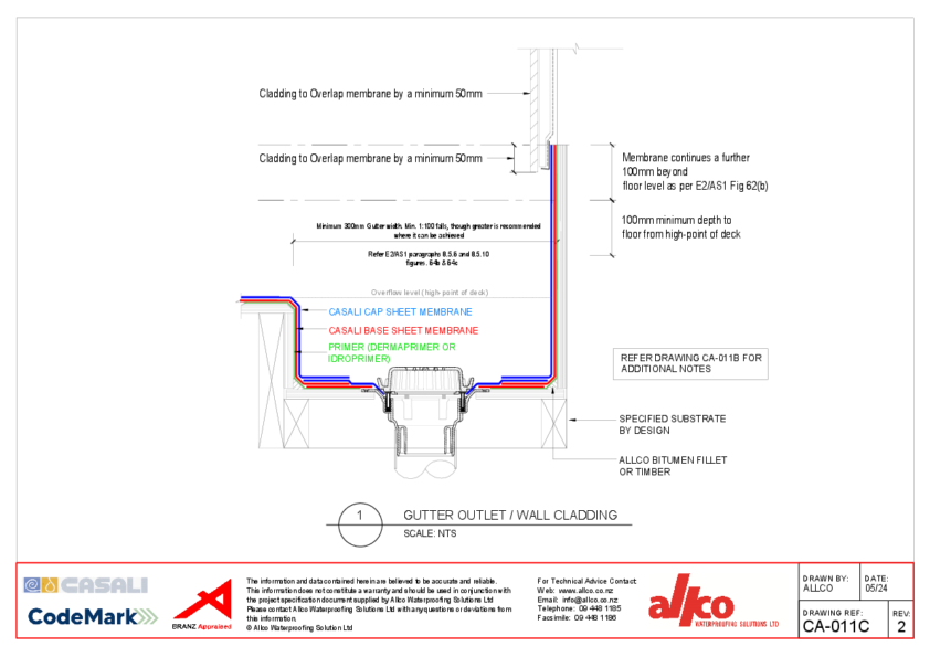 Allco Waterproofing Solutions | CAD