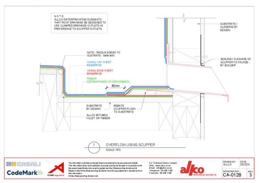 Allco Waterproofing Solutions | CAD