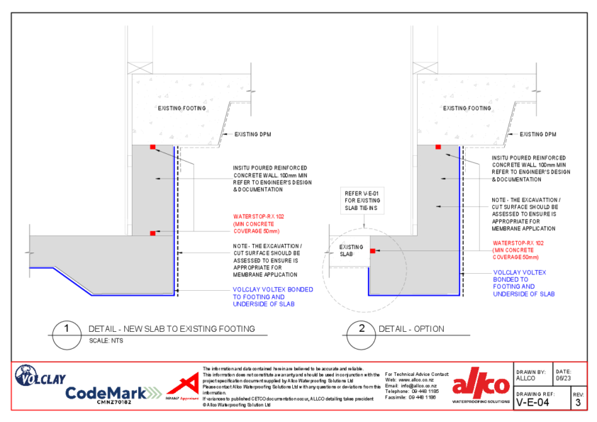 Allco Waterproofing Solutions | Existing Structure