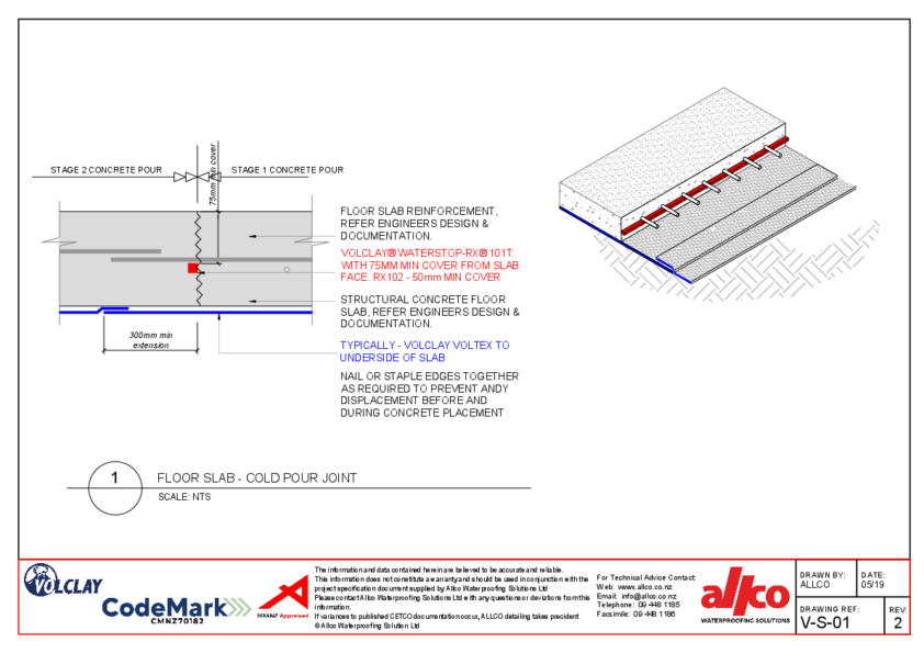 Allco Waterproofing Solutions | Slab