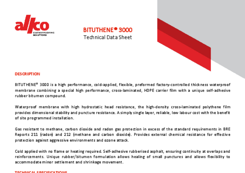 Allco Waterproofing Solutions | Document library