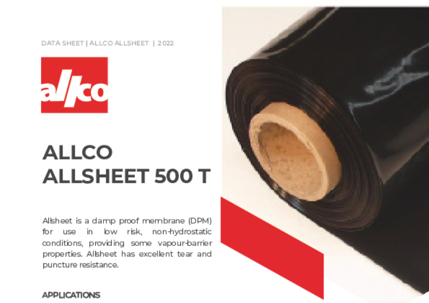 Allco Waterproofing Solutions | Document library
