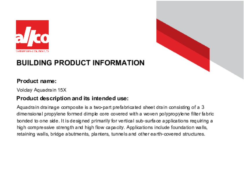 Allco Waterproofing Solutions | Document library