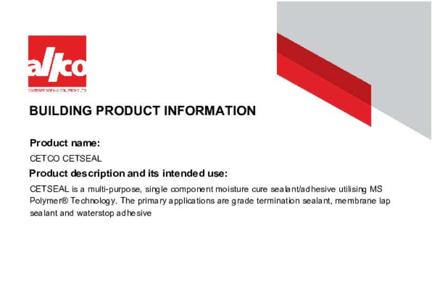Allco Waterproofing Solutions | Document library